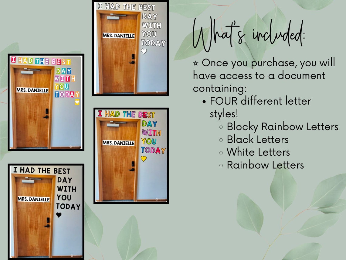 Taylor Swift Bulletin Board Letters/door Sign - the Best Day [BACK TO ...