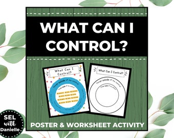 What Can I Control Poster - Etsy