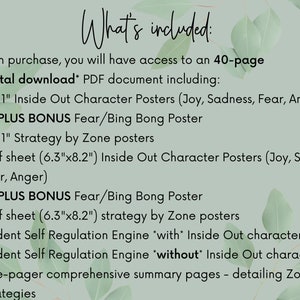 Self Regulation - "inside Out" Themed - Posters, Strategies + Student ...