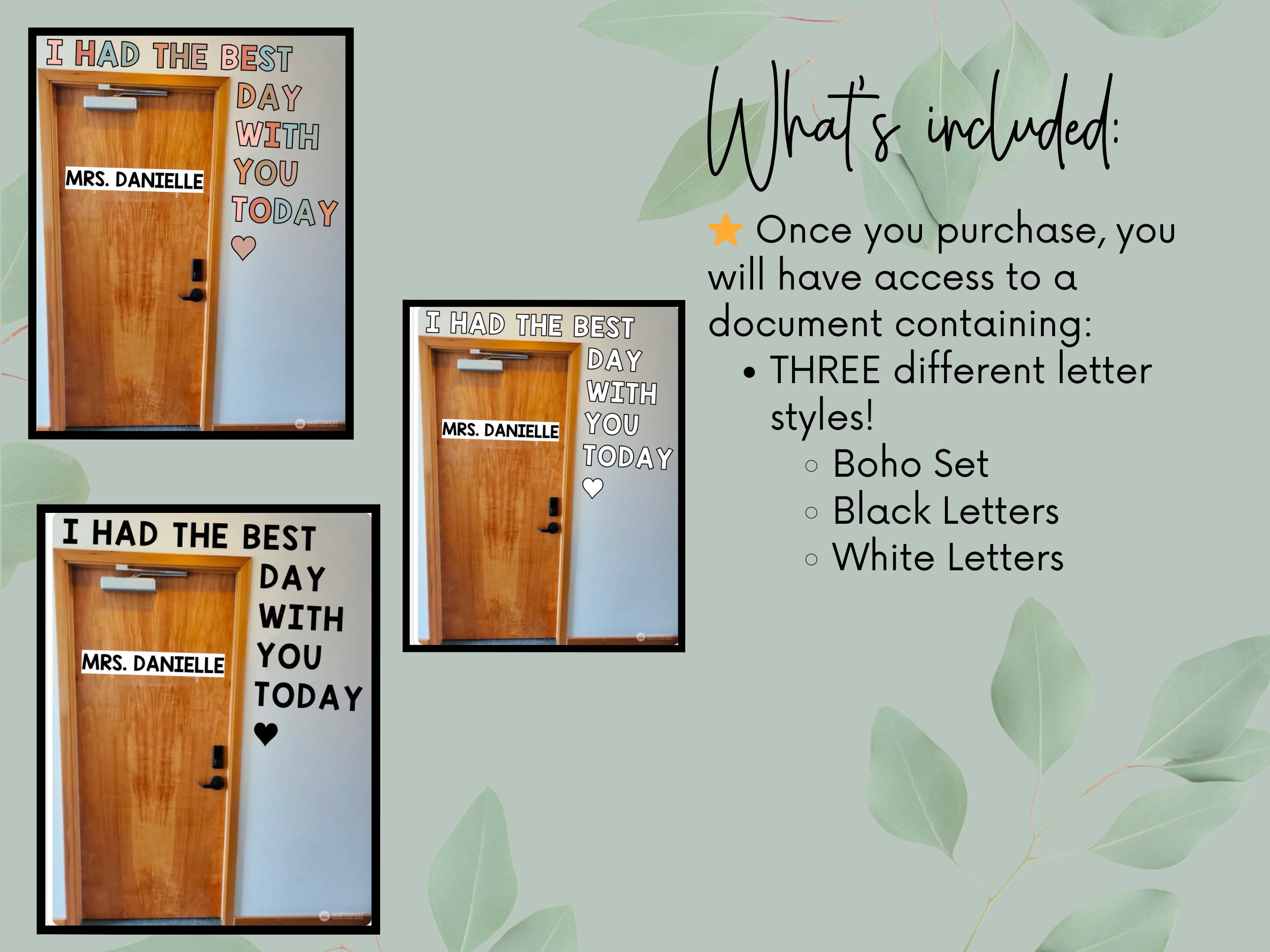 Taylor Swift boho Themed Bulletin Board Letters/door Sign the Best Day ...