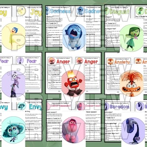 Character + Emotion Information Page - "inside Out 2" PLUS BONUS ...
