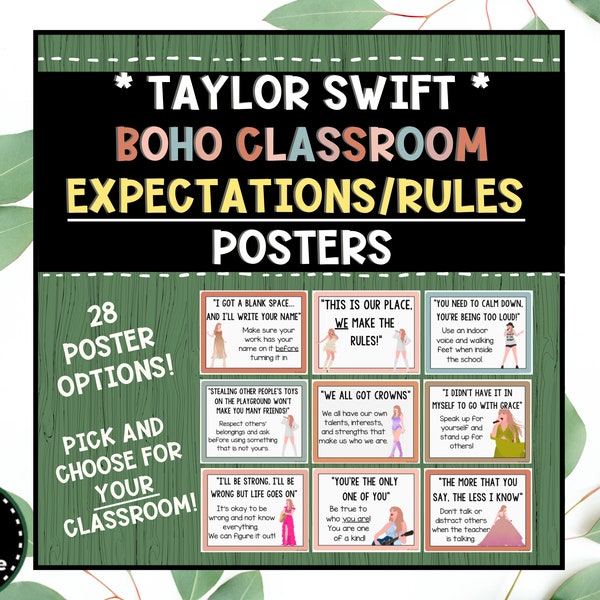 Classroom Rules - Etsy