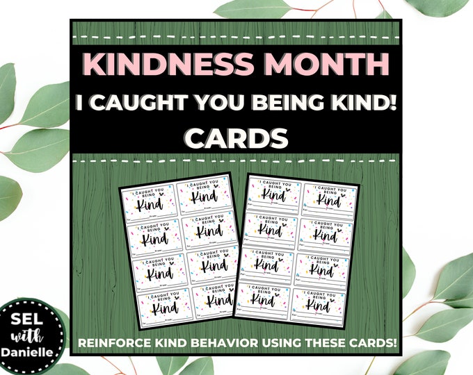 Spring Kindness Card Templates | Elementary Printable Kindness Activity ...