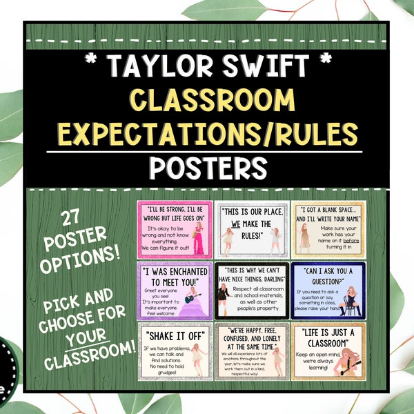 Classroom Rules - Etsy