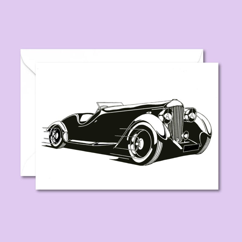 Car Greeting Cards - Etsy