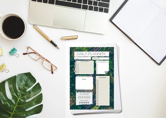 Daily Planner Goals Tracker Goal Setting Kit Organisation - Etsy