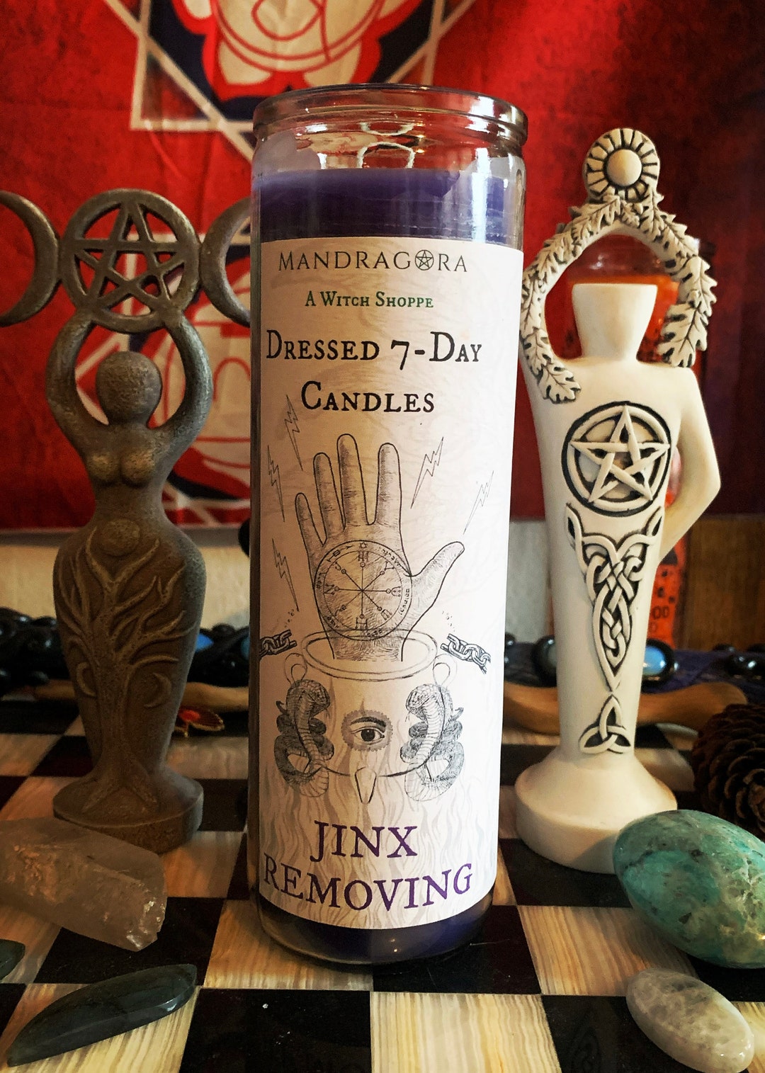 Jinx Removing Dressed 7 Day Candle - Etsy