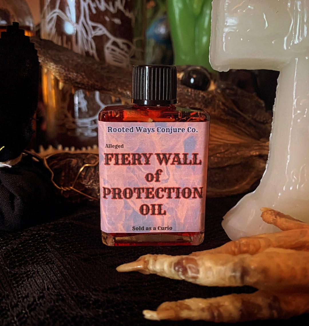 Fiery Wall of Protection Oil - Etsy