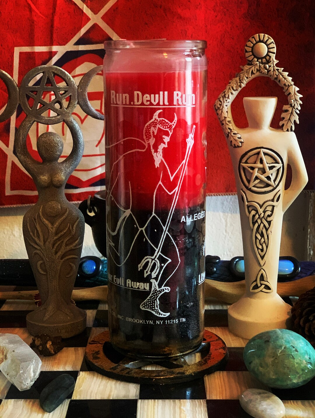 Run Devil Run - 7 Day Candle - Etsy
