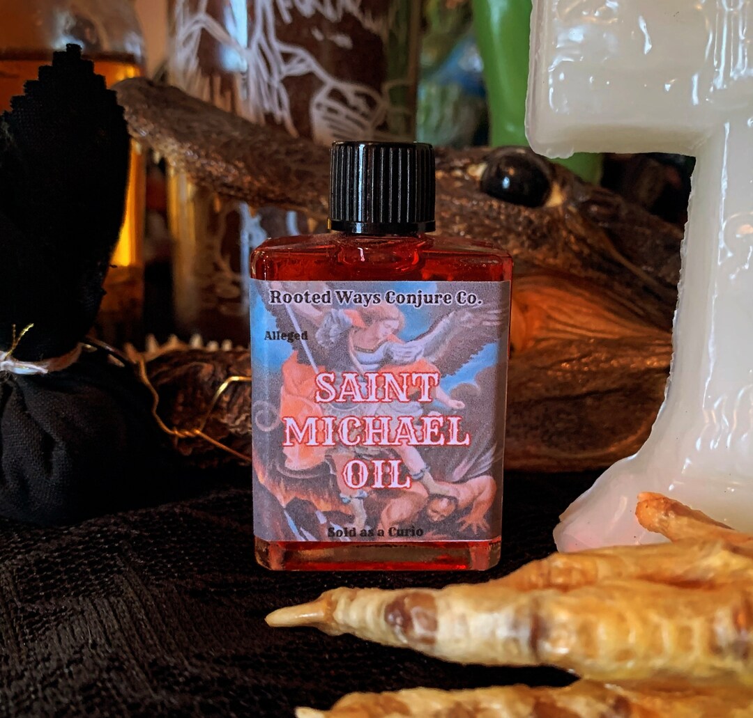 St. Michael Oil - Etsy