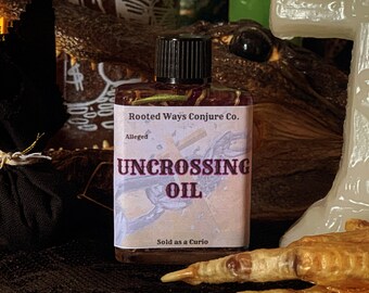 Genuine Lucky Mojo Uncrossing Oil, Sachet Powder, Bath Crystals, or ...