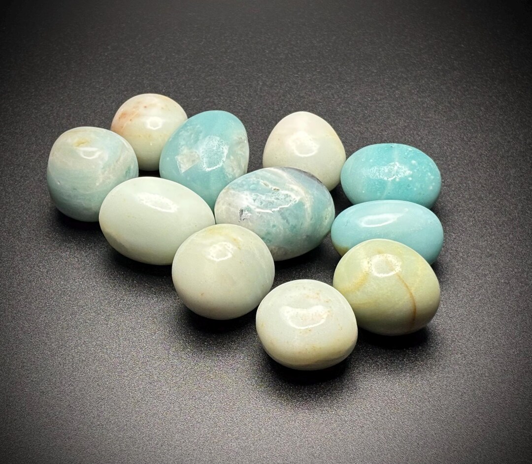 Caribbean Calcite - Tumbled Stone - Etsy
