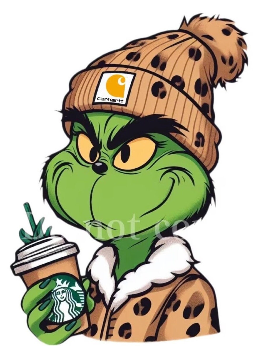 Bougie Grinch SVG - Etsy