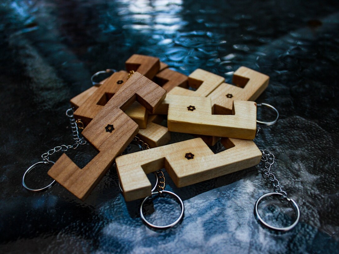 HANDMADE Wooden Phone Keychain Holder for Smartphones - Etsy