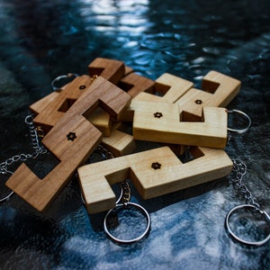 HANDMADE Wooden Phone Keychain Holder for Smartphones - Etsy