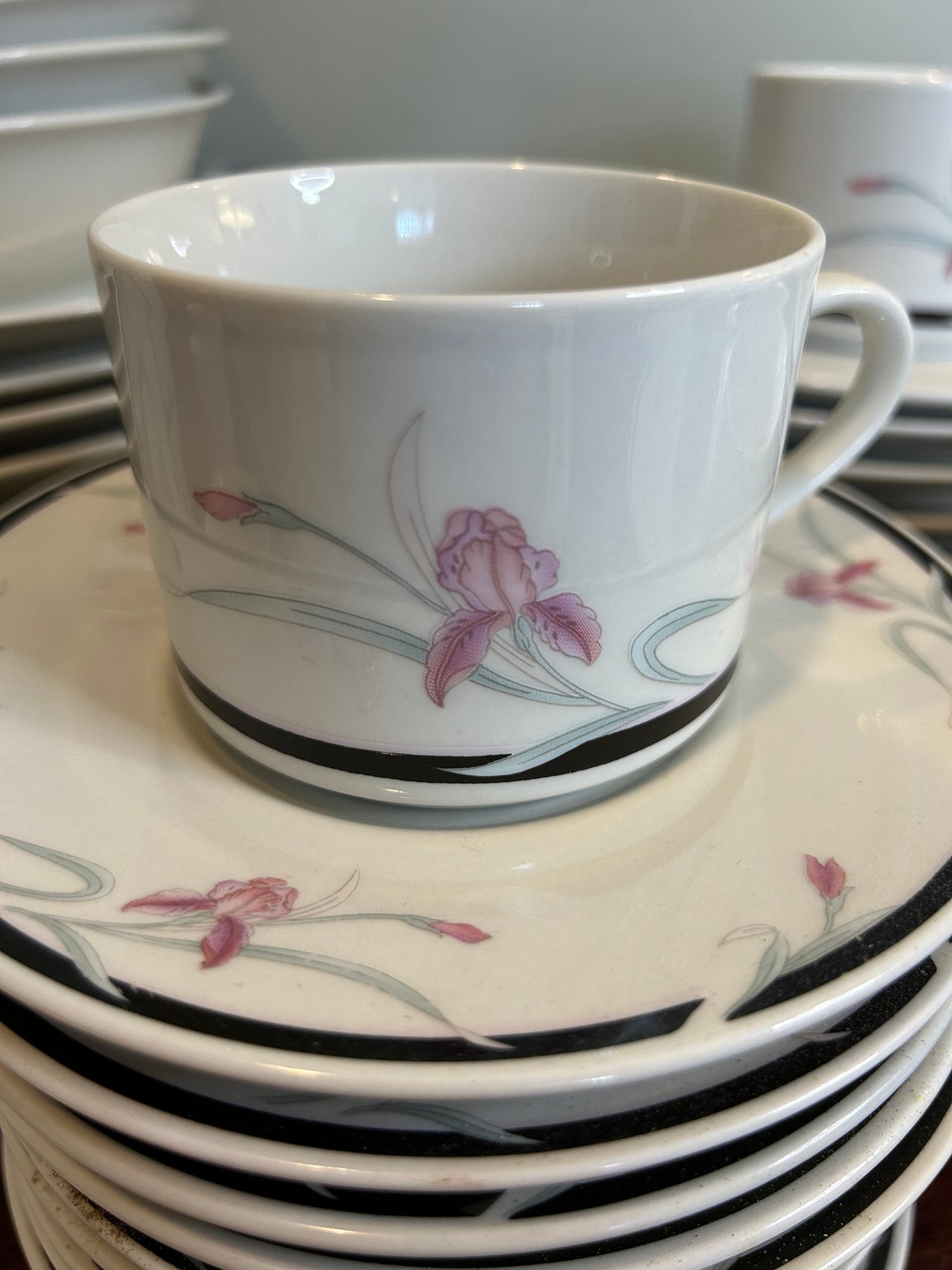 60 Pc Versailles China Pearl Artland Collection China 1989 Full Dining ...
