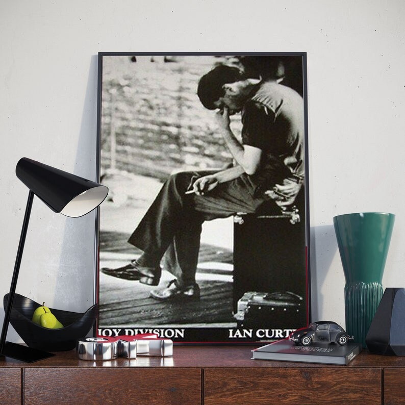 Joy Division Poster Ian Curtis London Music Print, Home Decor, Rock ...
