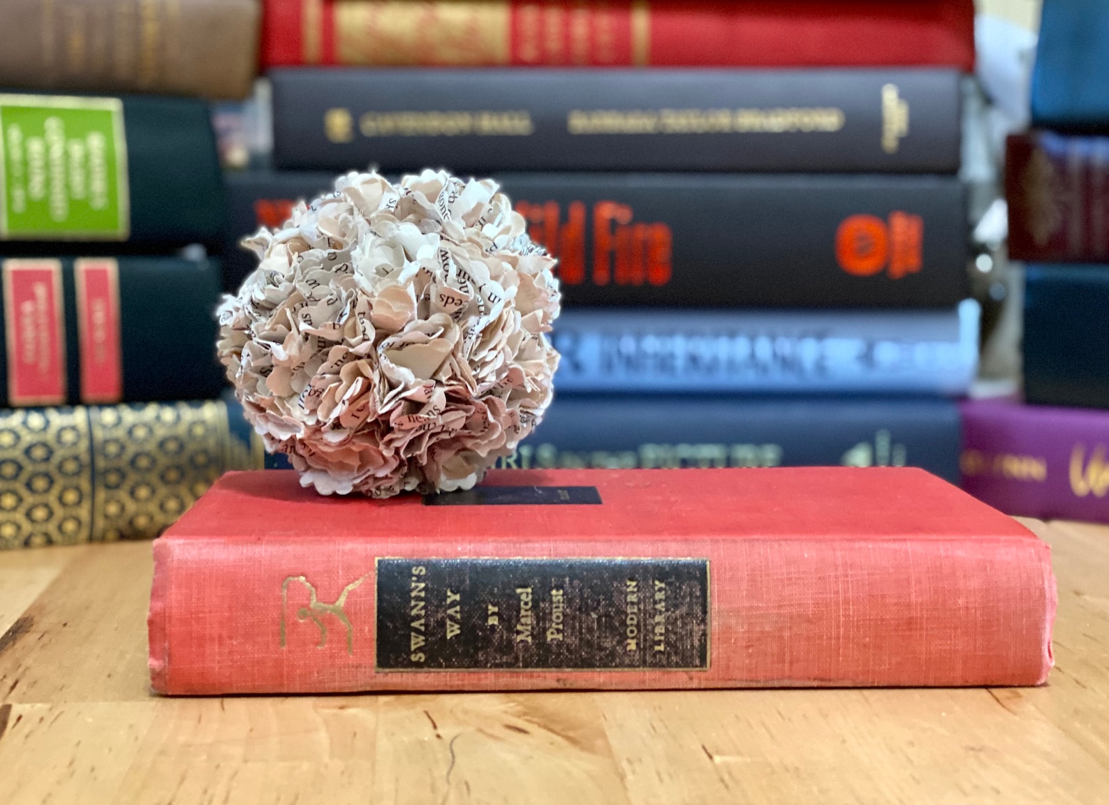 Decorative Balls Decorative Book Paper Balls Bowl Filler - Etsy