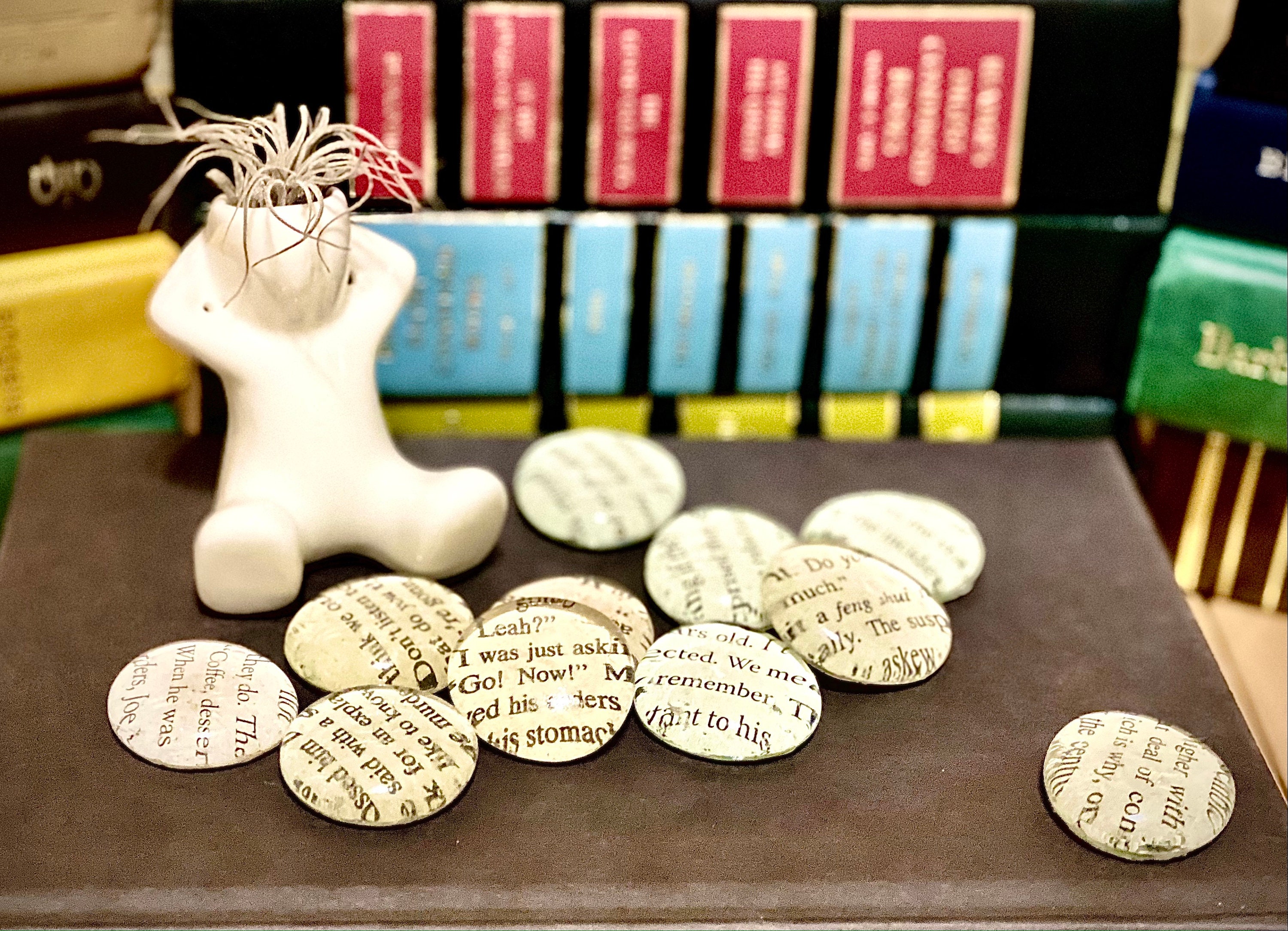 Book Page Table Scatter Book Scatter Glass Marble Scatter | Etsy