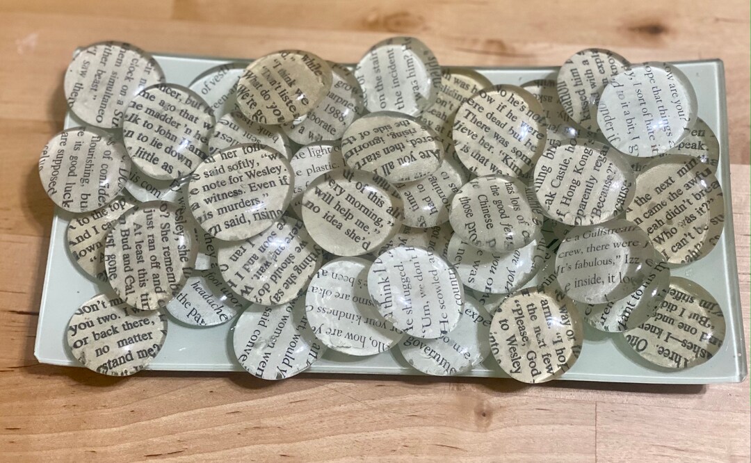 Book Page Table Scatter, Book Scatter, Glass Marble Scatter, Book Club ...