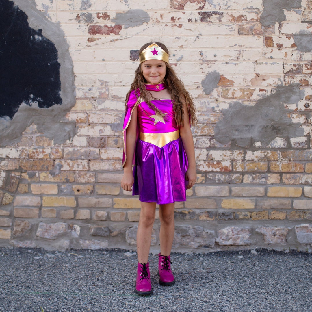 Superwoman Costume Pink