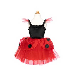 Ladybug Dress & Headband, Ladybug Dress, Ladybug Costume, Kids Dressup ...