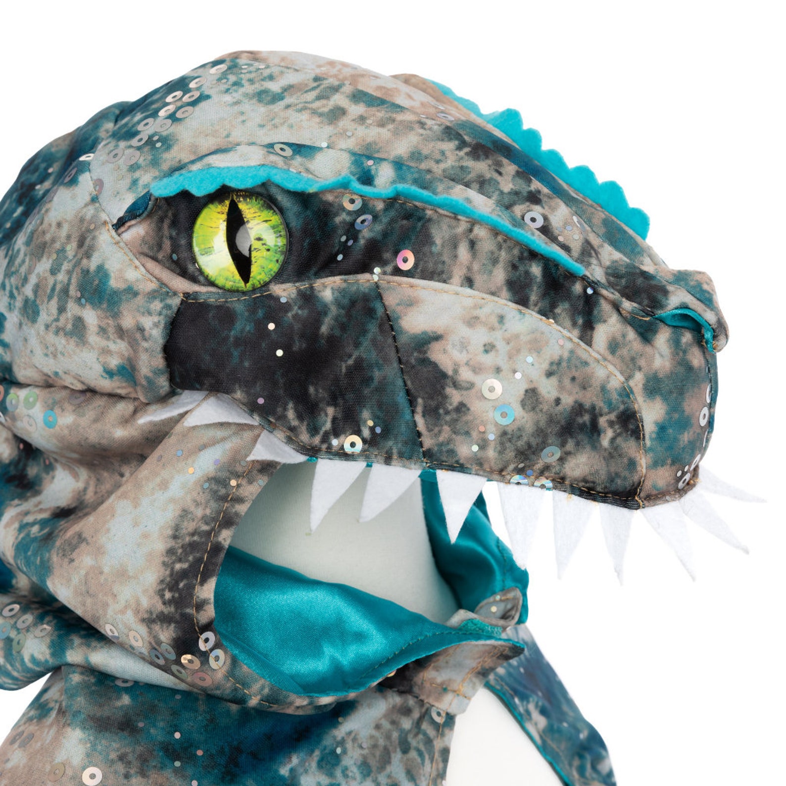 Raptor Hooded Cape Raptor Cape Dinosaur Cape for Kids Dress - Etsy