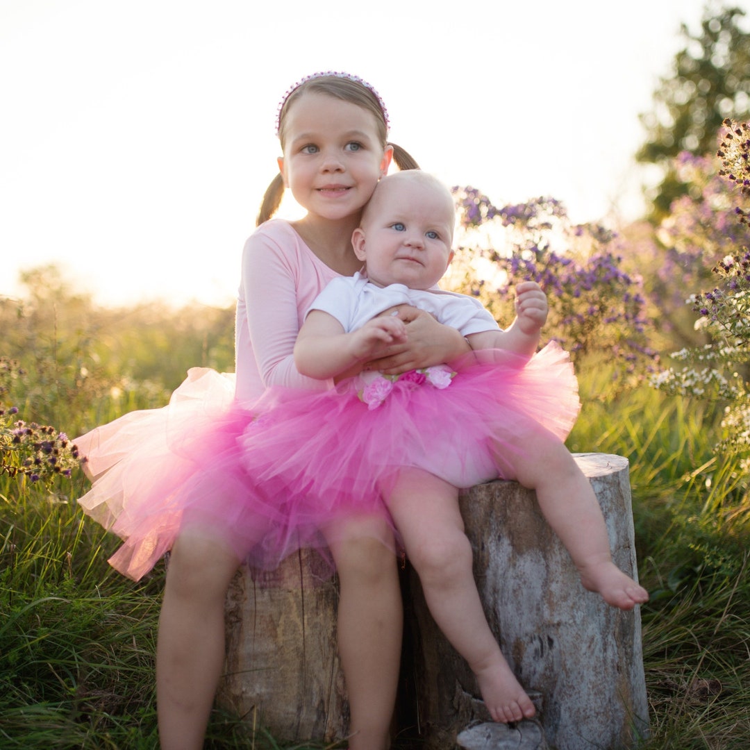 Rose Tutus, Pink Tutu for Kids, Toddler Tutu, Kids Dressup, Baby Tutu ...