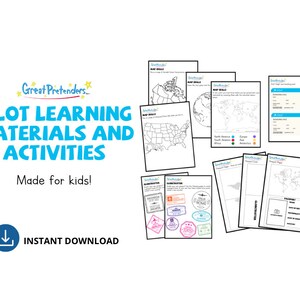 Kids Pilot Themed Learning Materials and Activities, Pretend Play Pilot ...
