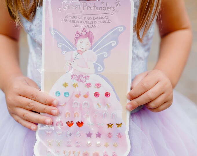 Rainbow Love Stick-on Earrings, Kids Sticker Earrings, Kids Jewelry for ...