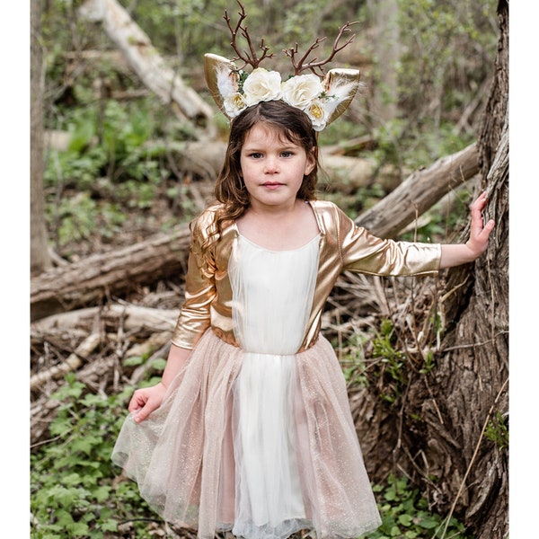 Girls Deer Costume - Etsy