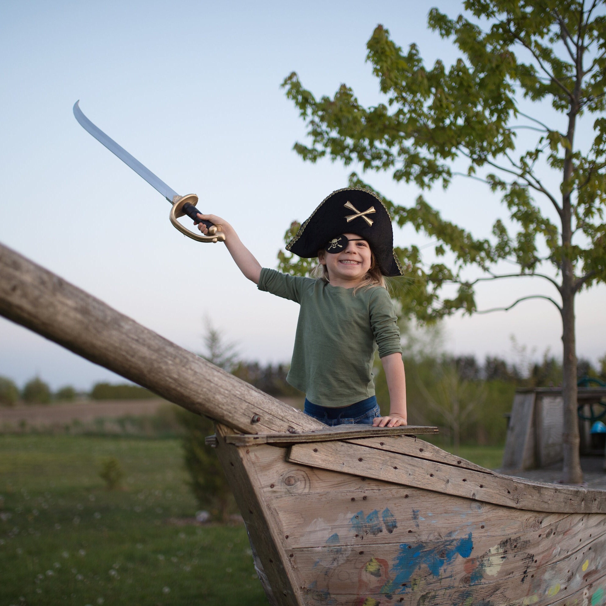 Black Captain Hook Hat Pirate Costume Captain Hook Hat | Etsy