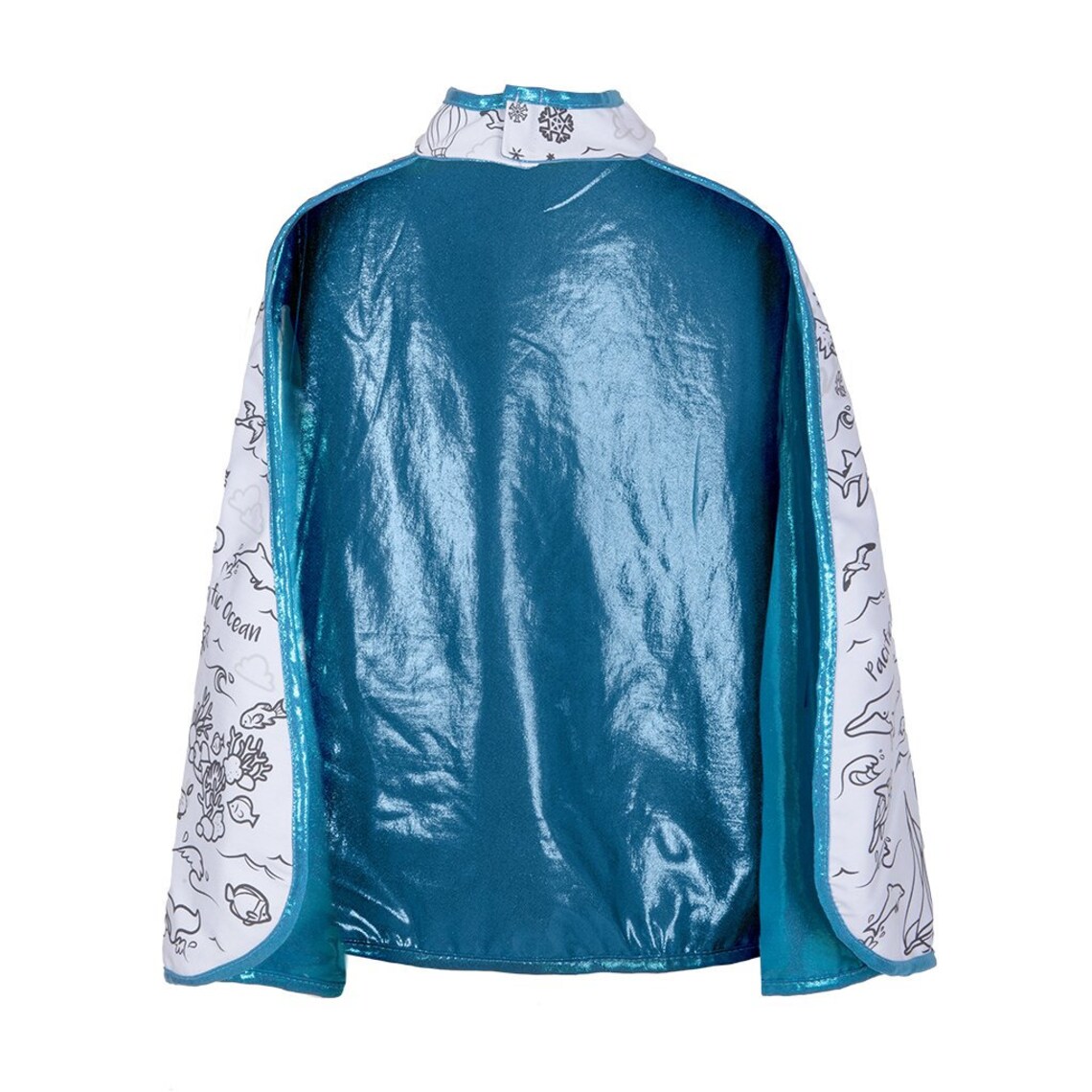 Around the World Colour-a-cape Kids Colouring Cape DIY - Etsy