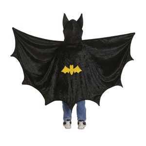 Bat Costume Cape, Cape for Bat, Pretend Play Dressup, Kids Dressup, Bat ...