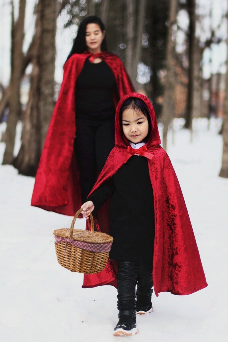Little Red Riding Hood Cape Fairytale Inspired for Storytime - Etsy