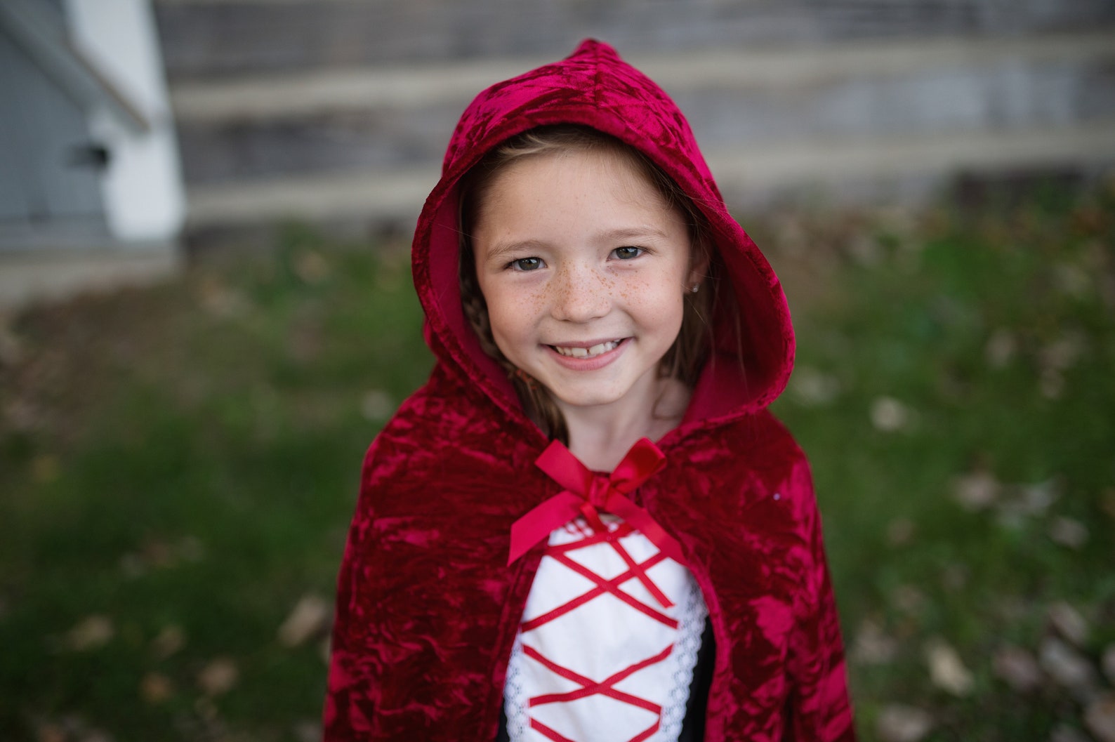 Little Red Riding Hood Cape Fairytale Inspired for Storytime - Etsy