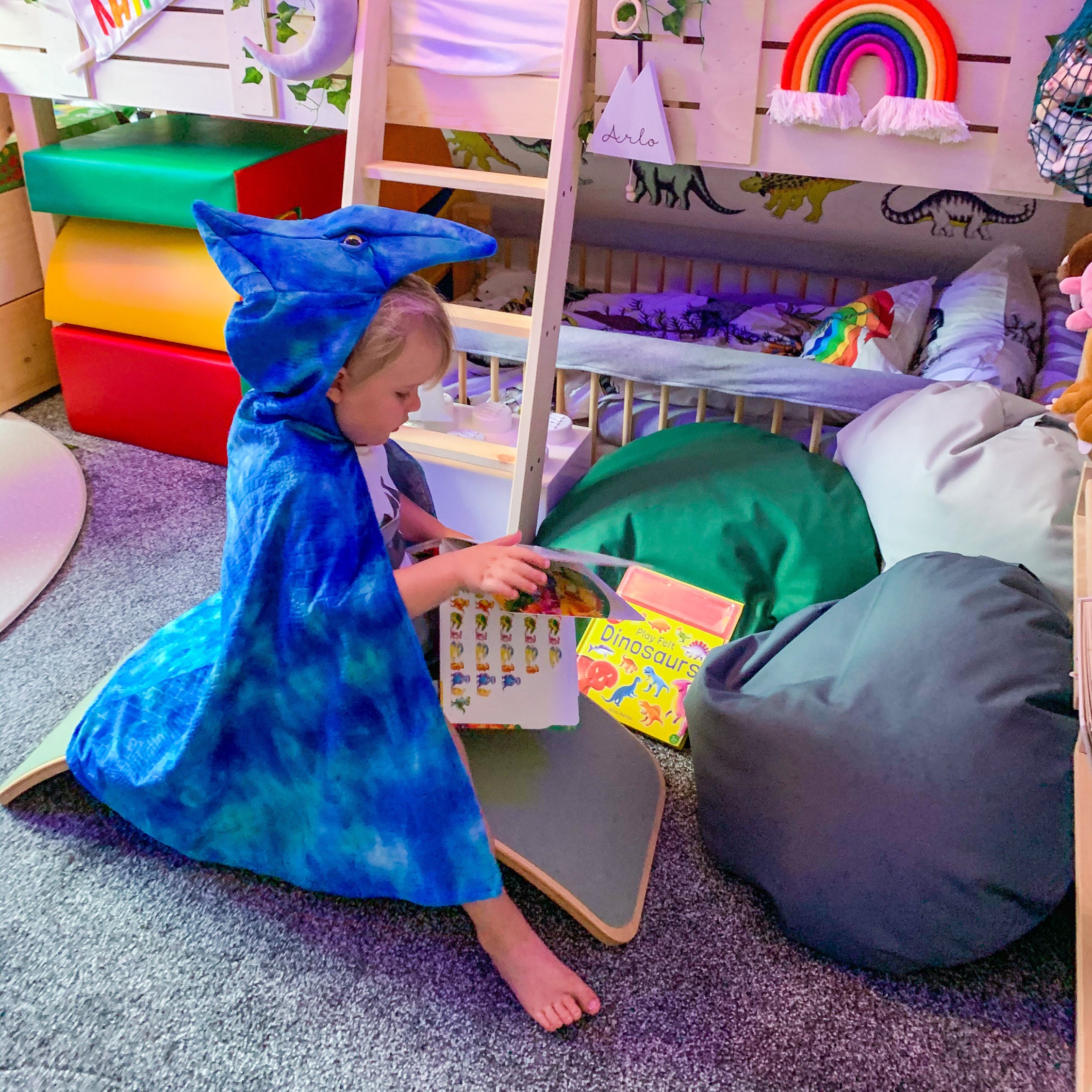 Dinosaur Cape for Toddler up Pterodactyl Costume Cape Pretend - Etsy