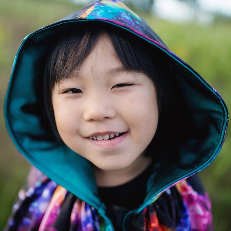 Galaxy Cloak Kids Dressup Kids Galaxy Cape Kids Galaxy - Etsy