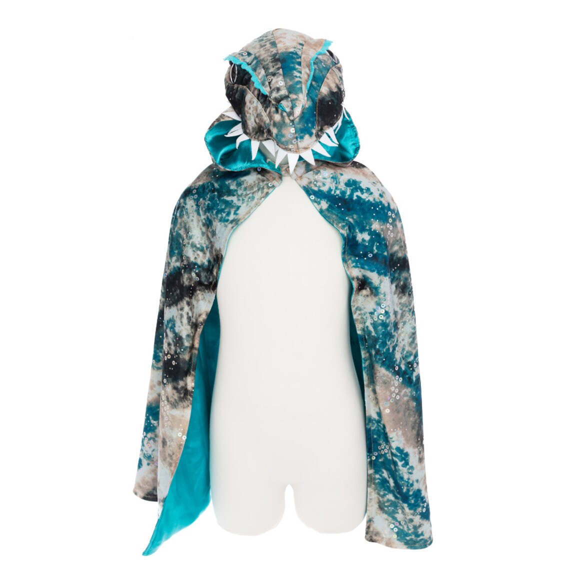 Raptor Hooded Cape Raptor Cape Dinosaur Cape for Kids Dress | Etsy