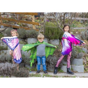 Soft Wings for Kids, Dress-up Wings for Kids, Pretend Play Wings ...