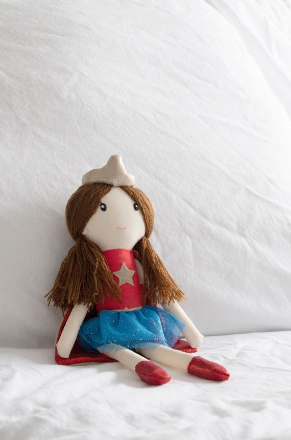 Suzie the Supergirl Doll 13 Soft Doll Soft-bodied - Etsy