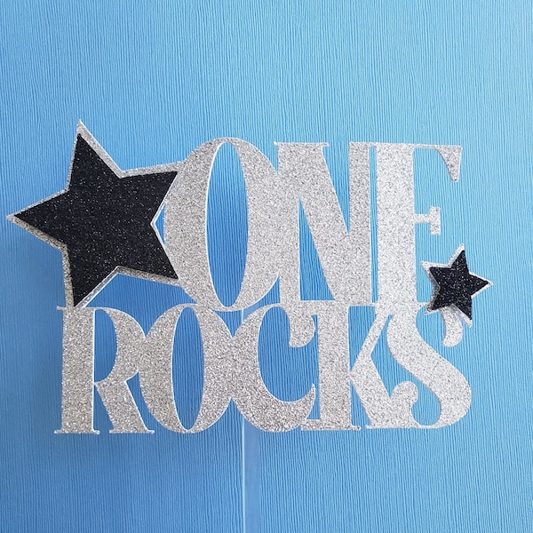 One Rocks Birthday Decor - Etsy