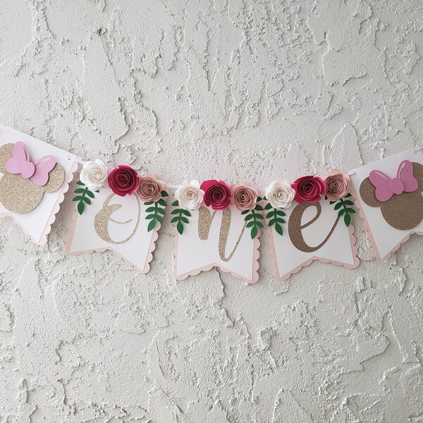 Minnie Mouse Banner - Etsy