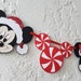 Christmas Icons Disney Garland, Mickey Garland & Minnie Garland - Etsy