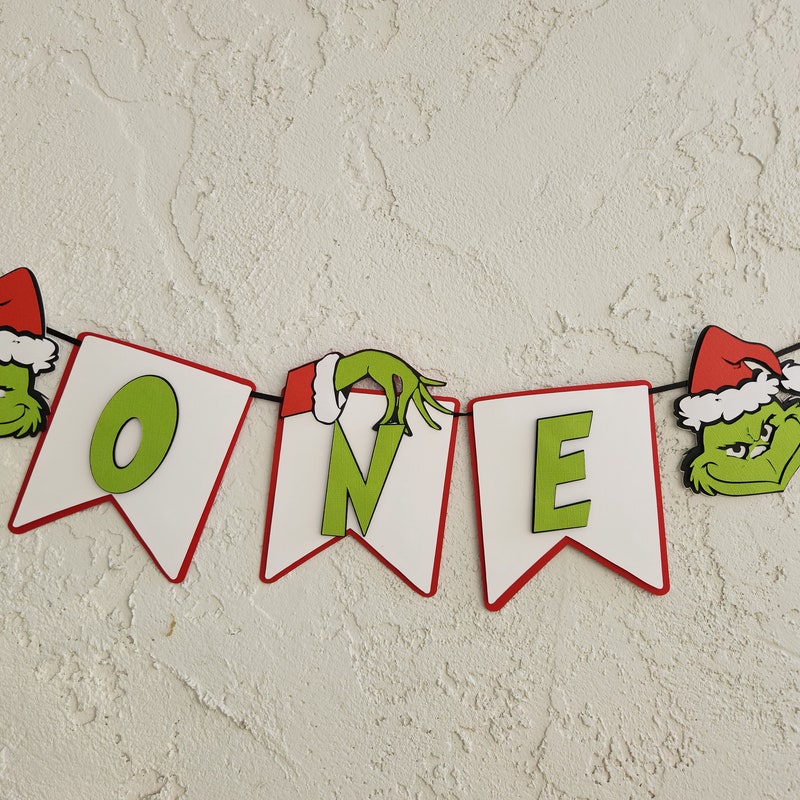 The Grinch Banners - Etsy