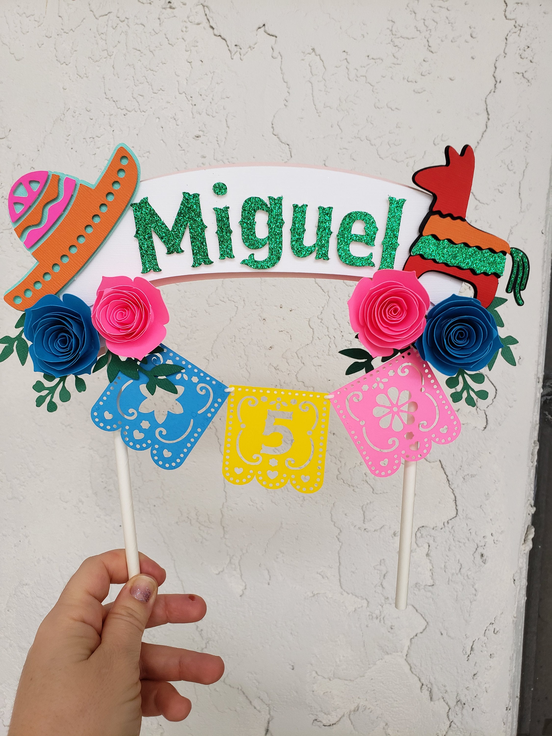 Fiesta Cake Topper Cinco De Mayo Decor Fiesta Party Coco - Etsy