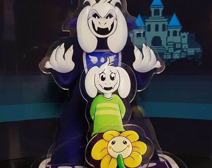 Undertale the 3 Forms of Asriel Acrylic Standee - Etsy