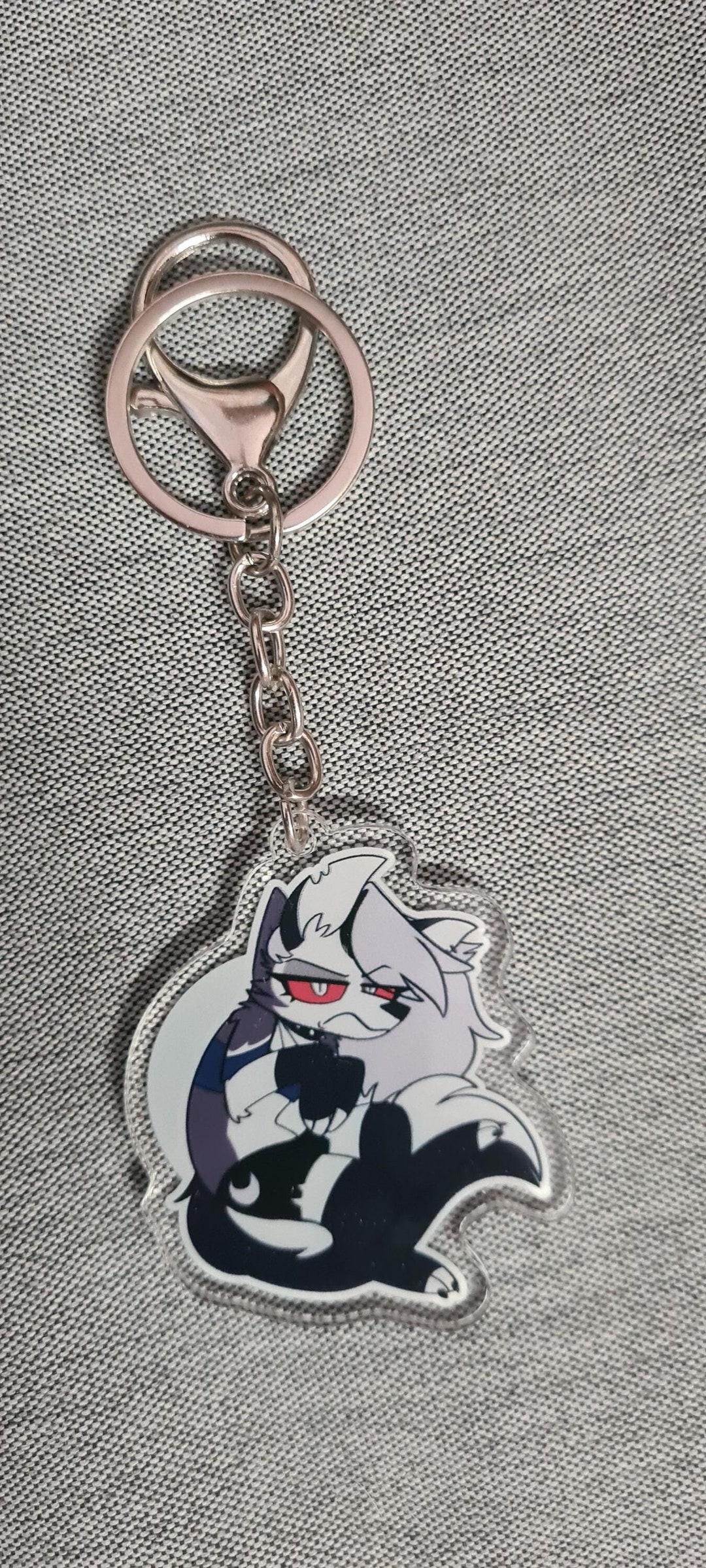 Helluva Boss Loona Scruff Keychain - Fanart - Etsy