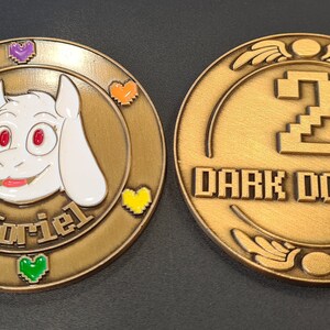 Undertale Dark Dollar Metal Coins - Etsy