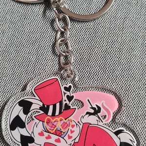 Hazbin Hotel the Vs Keychains - Fanart - Etsy